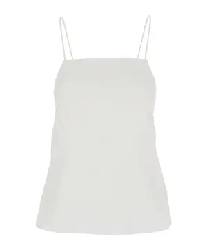 SEMICOUTURE Semi Couture Cut-out Button Linen Top