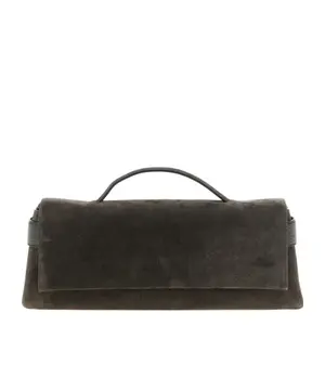 Brunello Cucinelli Essence Clutch Bag - Black