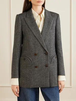 BLAZÉ MILANO Everyday Double-breasted Suit Jacket
