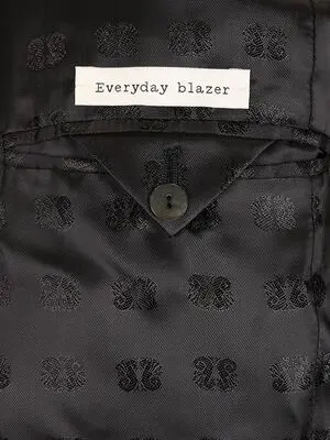 BLAZÉ MILANO Double-breasted Virgin Wool Blend Blazer