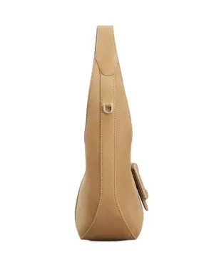 ROGER VIVIER Belle Vivier Mini Hobo Bag In Suede