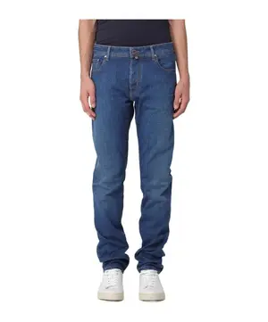 Jacob Cohen Belt Loops Jeans - Blue