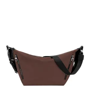 Longchamp Le Pliage Energy M Crossbody Bag - Cocoa