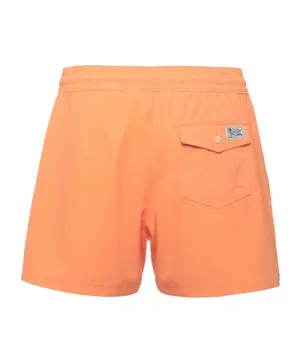Polo Ralph Lauren Logo Embroidered Drawstring Swim Shorts