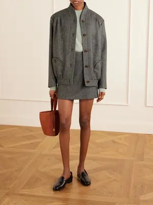 BLAZÉ MILANO Coiba Virgin Wool-blend Jacket