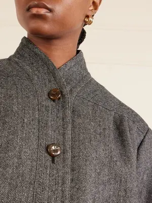 BLAZÉ MILANO Coiba Virgin Wool-blend Jacket