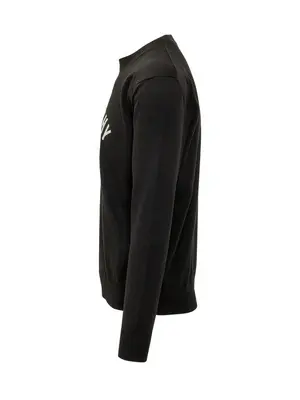 Givenchy Paris Pearl Embroidered Round Neck Sweater