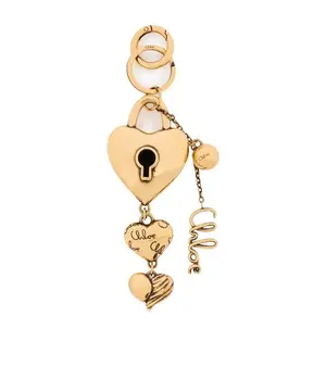 Chloé Symbols Multi-heart Keychain