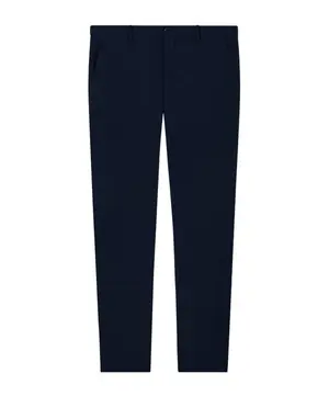 Giorgio Armani Flat-front Classic Trousers - Black