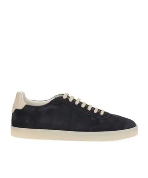 Brunello Cucinelli Round-toe Low-top Casual Shoes - Black