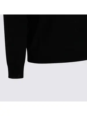 Stone Island Long-sleeved Knit Polo Shirt