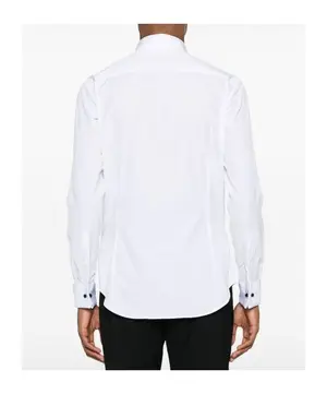 Giorgio Armani Plastron-embellished Tuxedo Shirt