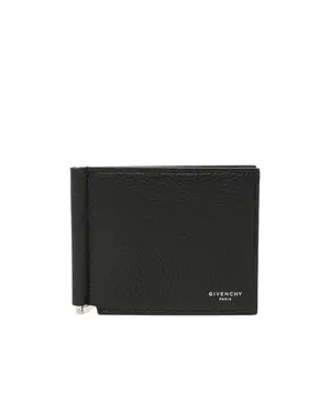 Givenchy Logo-print Money-clip Wallet - Black