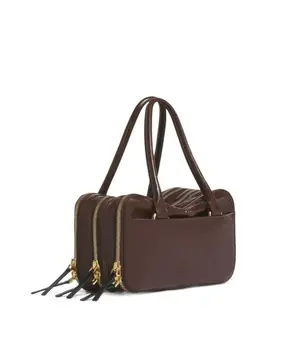 Marni Boxyne Zippered Tote Bag