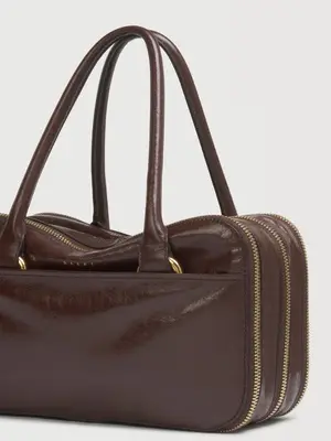 Marni Boxyne Zippered Tote Bag