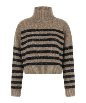 Brunello Cucinelli Dazzling Striped Sweater - Multi-color