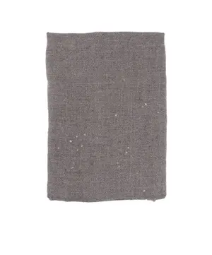 Brunello Cucinelli Tassel Scarf - Gray