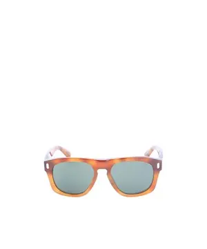 Brunello Cucinelli Rectangular Acetate Sunglasses