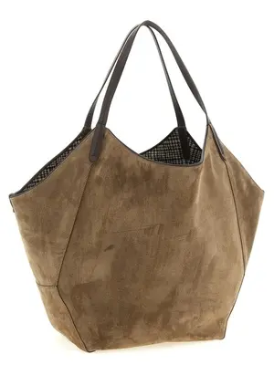 Brunello Cucinelli Monile Reversible Shopping Bag