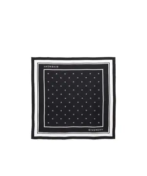 Givenchy Pattern Scarf - Black