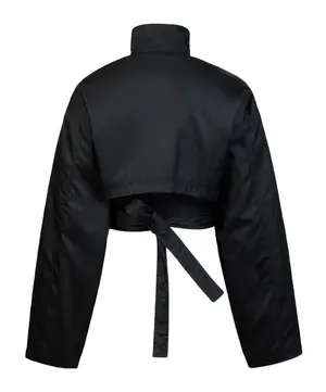 Alaïa Taffeta Belted Bomber