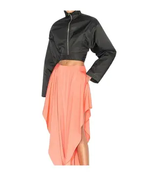 Alaïa Taffeta Belted Bomber
