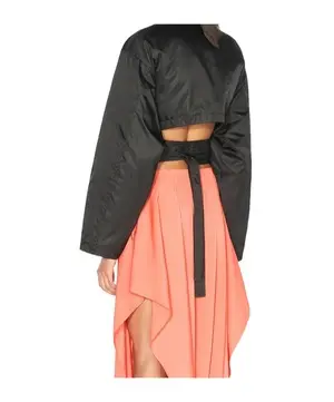 Alaïa Taffeta Belted Bomber