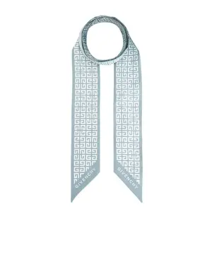 Givenchy Pointed Silk Scarf - White