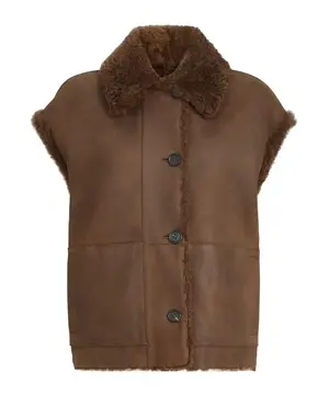 Brunello Cucinelli Reversible Vest - Brown