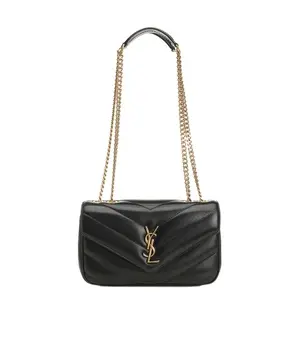 Saint Laurent Loulou Small Shoulder Bag - Black