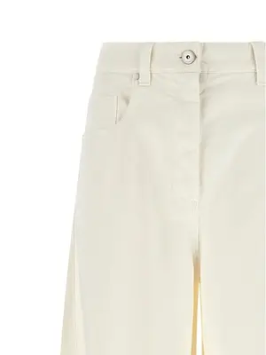 Brunello Cucinelli Wide Barrel Jeans