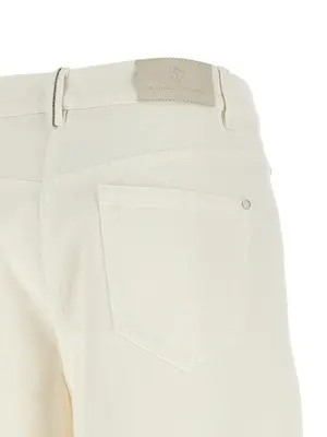 Brunello Cucinelli Wide Barrel Jeans