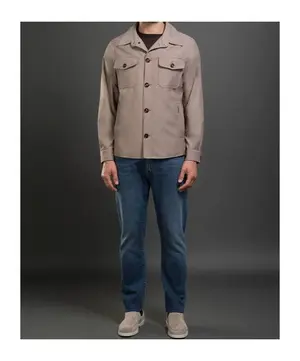 MOORER Dulac Jacquard Overshirt Jacket