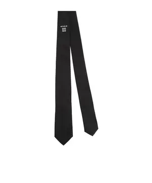 Givenchy Pointed Tie - Black