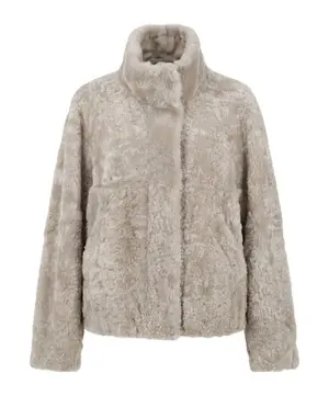 Brunello Cucinelli Long-sleeved Jacket - Nude