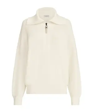 Brunello Cucinelli Long-sleeved Knitwear - White