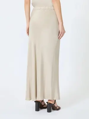 Max Mara Elastic Waist Midi Skirt