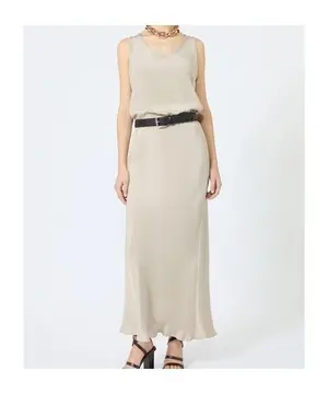 Max Mara Elastic Waist Midi Skirt