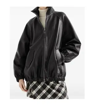 Brunello Cucinelli Nappa-leather Bomber Jacket With Monili
