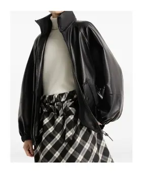 Brunello Cucinelli Nappa-leather Bomber Jacket With Monili