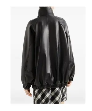 Brunello Cucinelli Nappa-leather Bomber Jacket With Monili