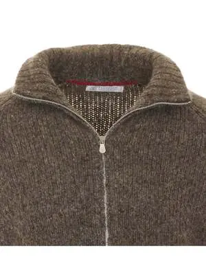 Brunello Cucinelli Long-sleeved Zip-up Cardigan - No