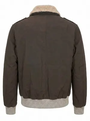 Brunello Cucinelli Long-sleeved Cotton-padded Jacket