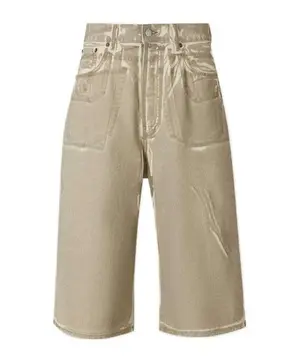 Acne Studios Belt Loop Shorts - Nude