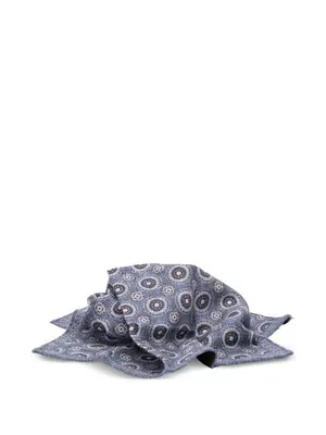 Brunello Cucinelli Patterned Pocket Square