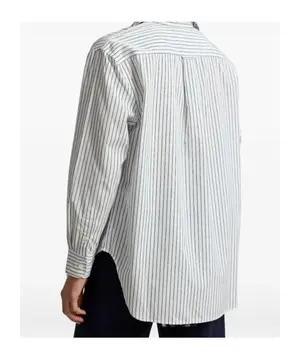 Polo Ralph Lauren Wimbledon Striped Cotton Shirt - White