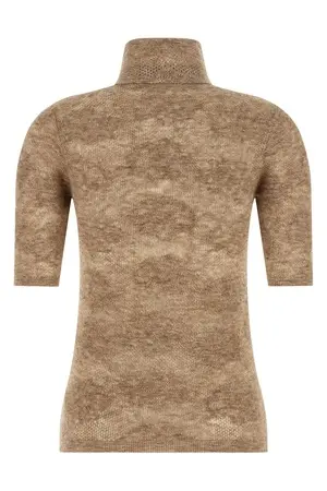 Brunello Cucinelli Openwork Short-sleeve Sweater