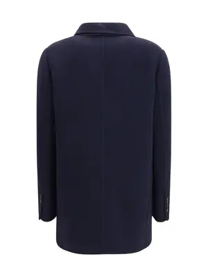 Brunello Cucinelli Single-breasted Merino Wool Jacket