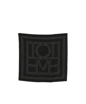 TOTEME Embroidered Silk Scarf