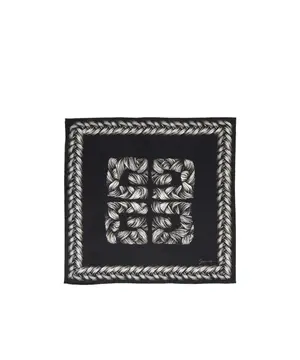 Givenchy Pattern Scarf - Black